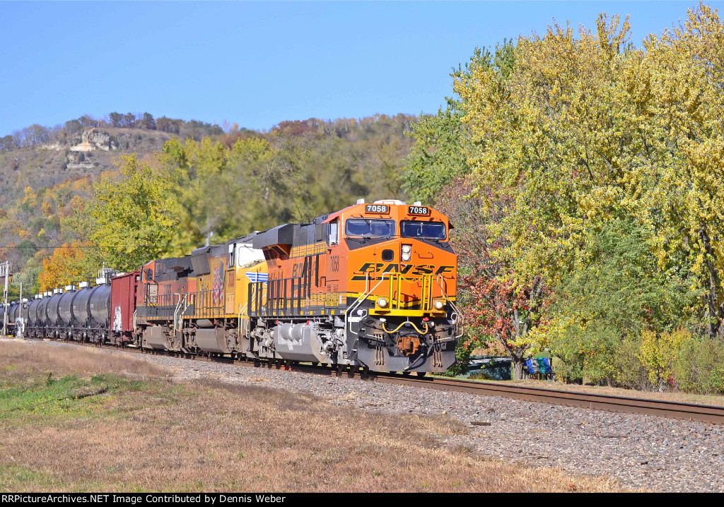BNSF 7058, Aurora Sub.